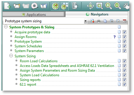 System Prototypes & Sizing Workflow Navigator