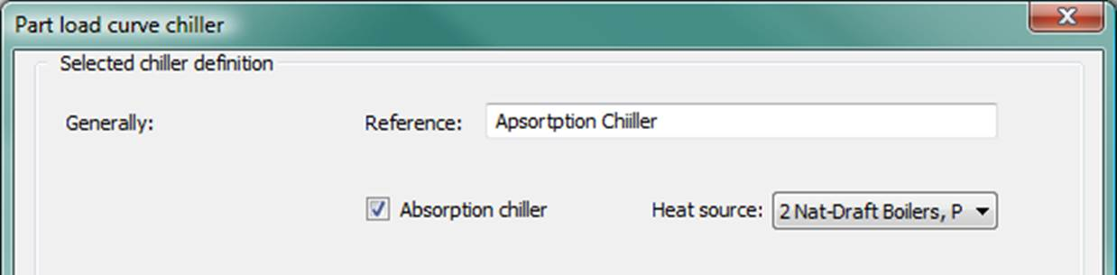 Part Load Curve Chillers